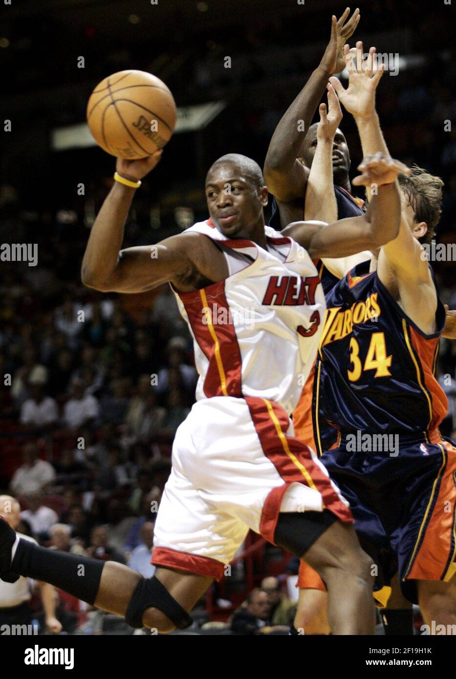 KRT SPORTS STORY SLUGGED: WARRIORS-HEAT KRT PHOTOGRAPH BY JEFFREY BOAN ...