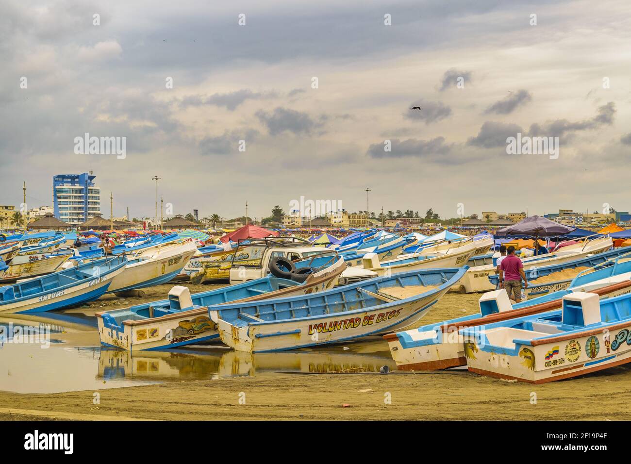 Engabao Beach Guayas Province Ecuador Stock Photo - Alamy