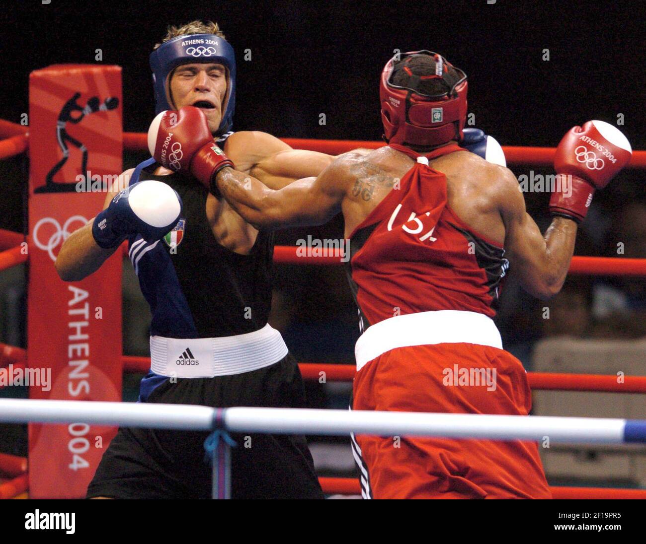 KRT SPORTS STORY SLUGGED: OLY-BOXING KRT PHOTO BY KARL MONDON/CONTRA ...