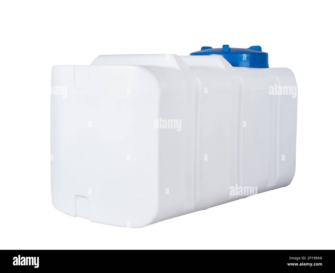 White plastic Water Tank isolated on white background Stock Photo - Alamy