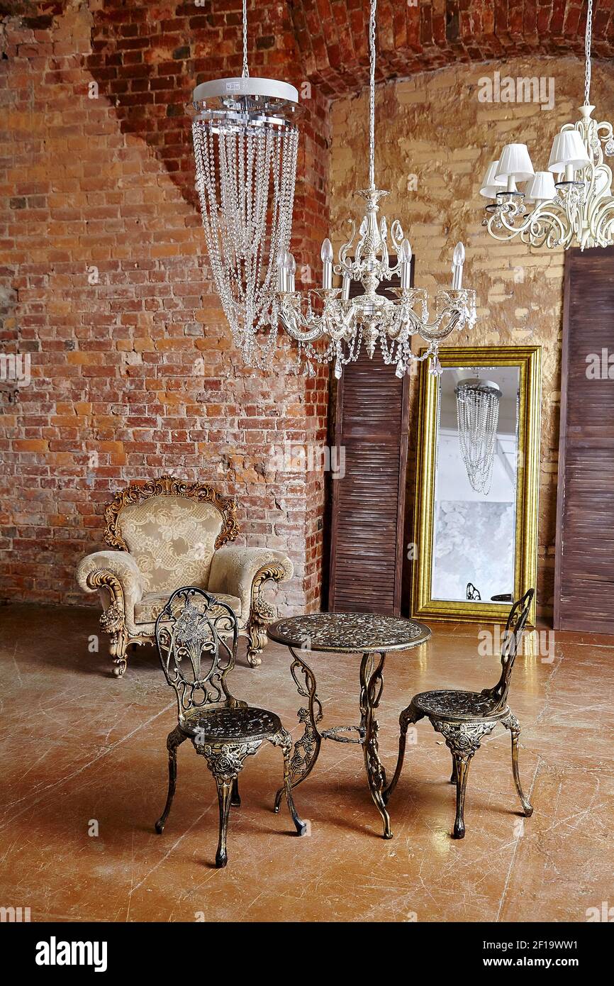 Red Brick Wall Interior