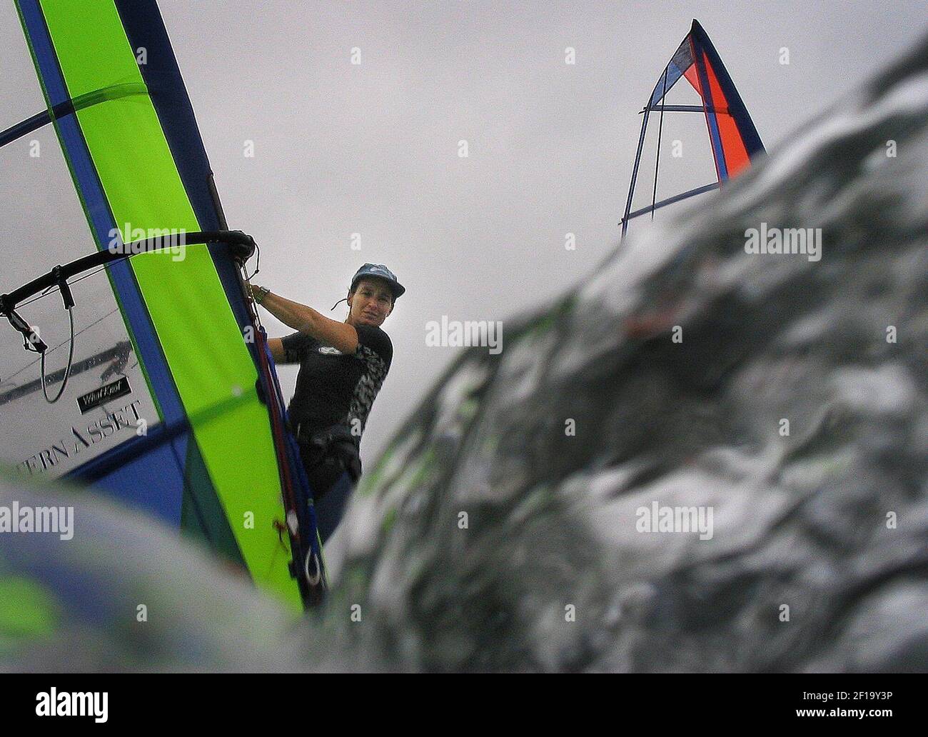 -- NO MAGS, NO SALES -- KRT SPORTS STORY SLUGGED: OLY-WINDSURFER KRT ...