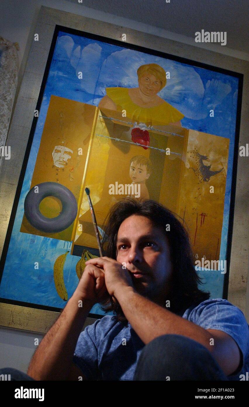 KRT US NEWS STORY SLUGGED: CUBANRAFTERS KRT PHOTOGRAPH BY CANDACE BARBOT/MIAMI HERALD (SOUTH ...