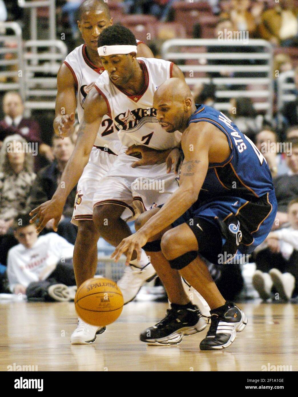 KRT SPORTS STORY SLUGGED: WIZARDS-SIXERS KRT PHOTOGRAPH BY JERRY ...