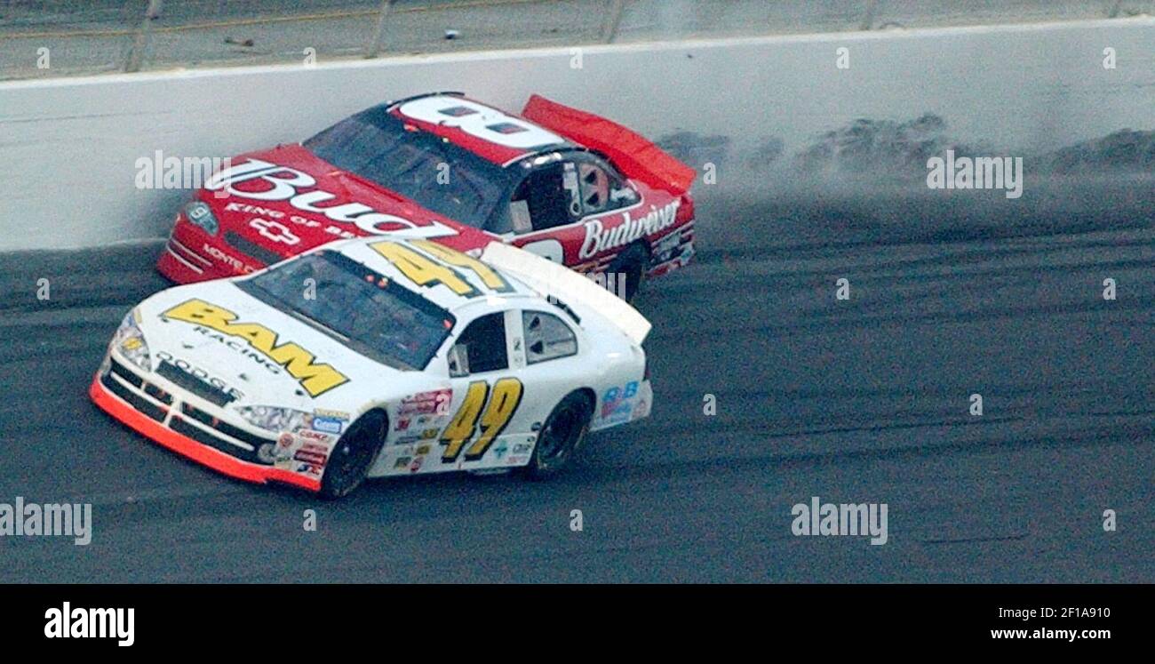 KRT SPORTS STORY SLUGGED: NASCAR KRT PHOTOGRAPH BY JEFF SINER/CHARLOTTE ...