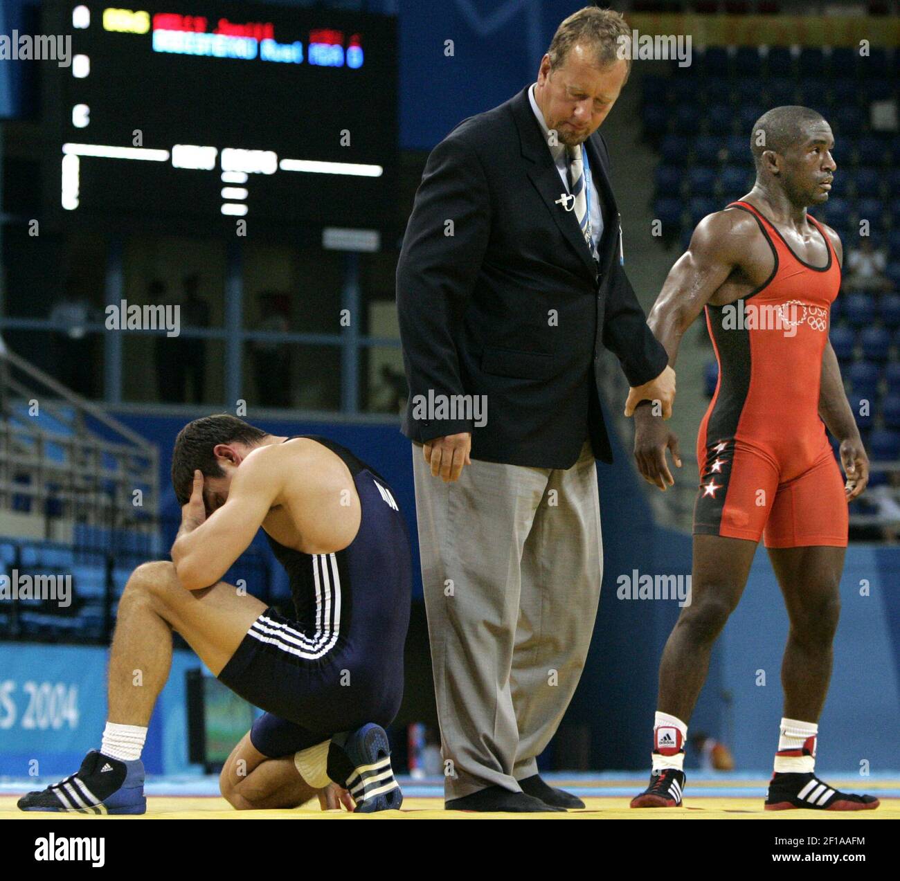 KRT SPORTS STORY SLUGGED: OLY-Wrestling-KRT PHOTO BY RON CORTES ...