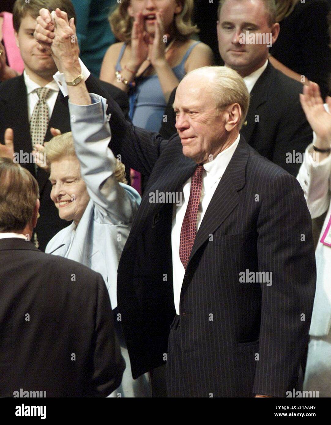 KRT US NEWS STORY SLUGGED: CVN-GOP-FORD KRT PHOTOGRAPH BY CHUCK KENNEDY ...