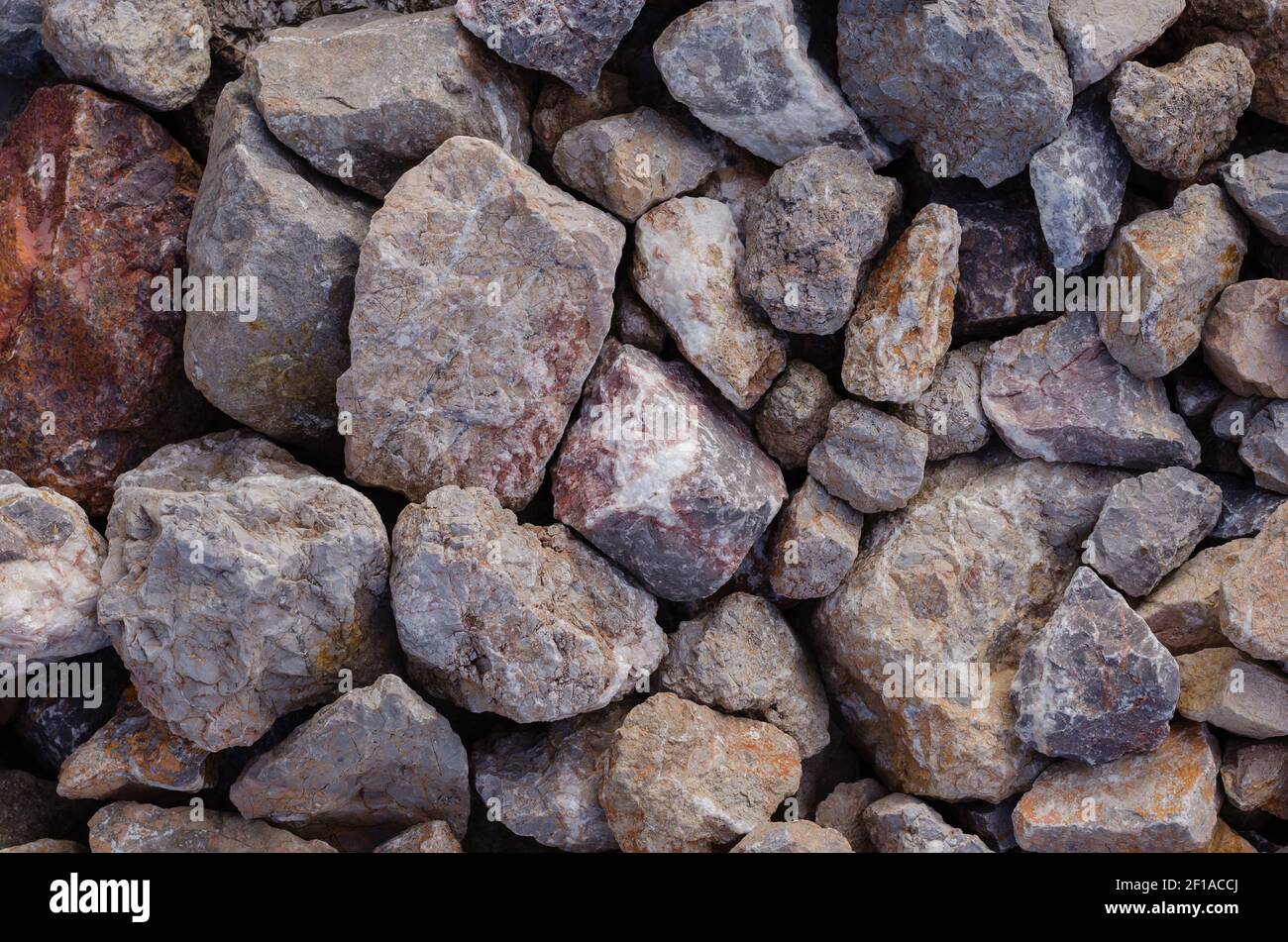 Texture of Pile of Stones Stock Photo - Alamy