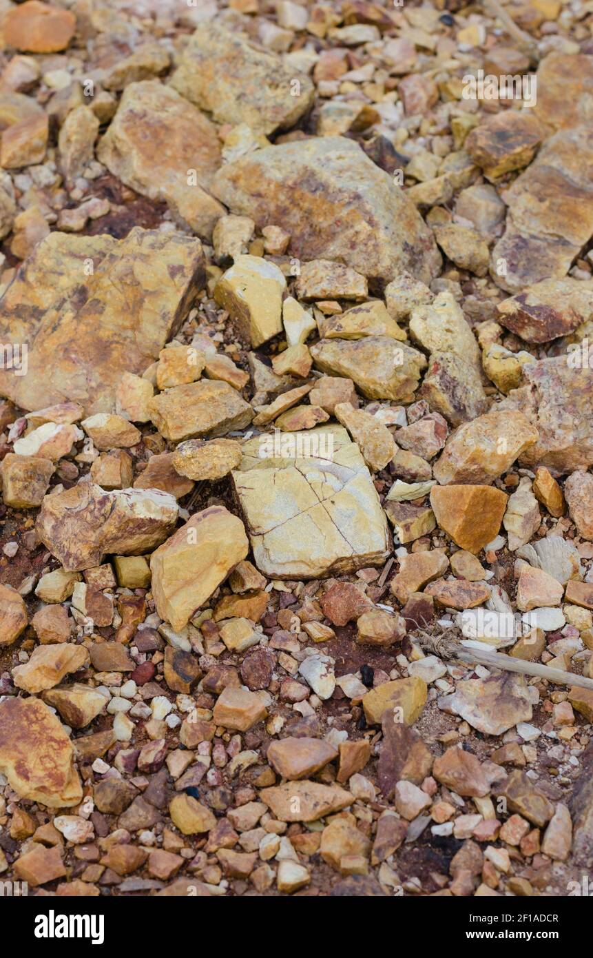 Texture of Pile of Stones Stock Photo - Alamy