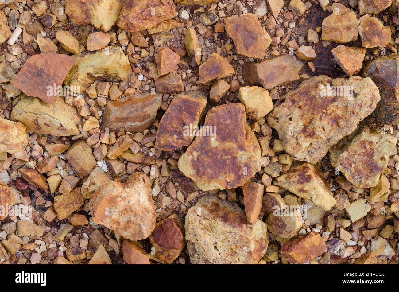 Texture of Pile of Stones Stock Photo - Alamy