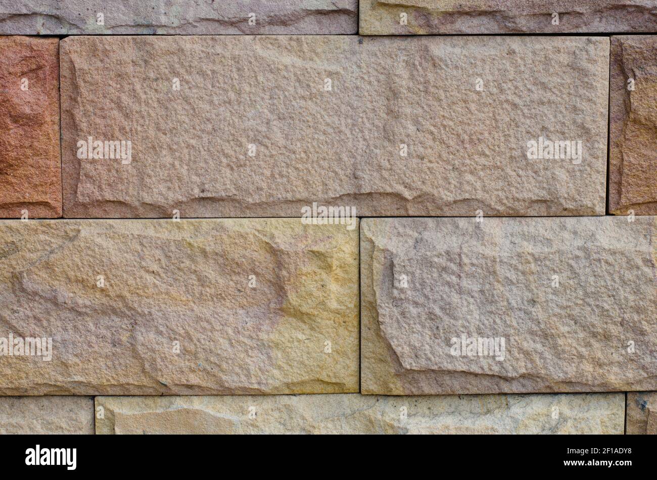 Rough Texture of Stone Brick Wall Stock Photo - Alamy