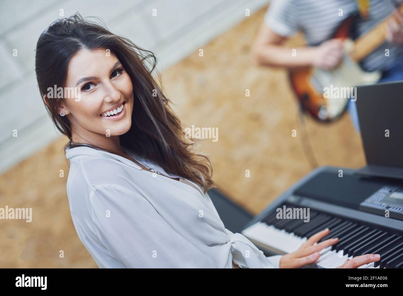 Keyboard dress hi-res stock photography and images - Alamy