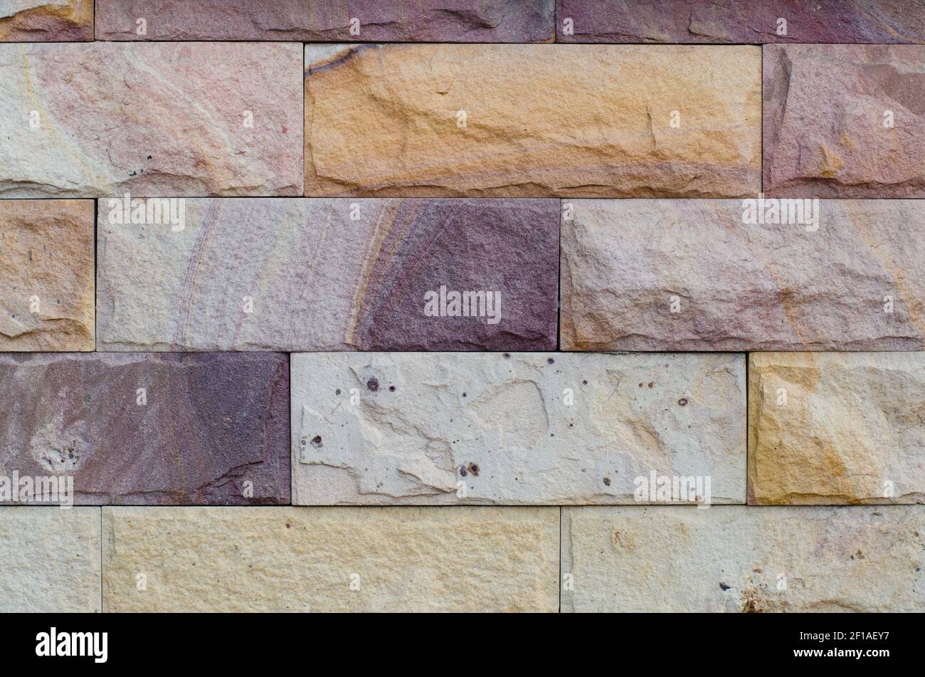 Rough Texture of Stone Brick Wall Stock Photo - Alamy