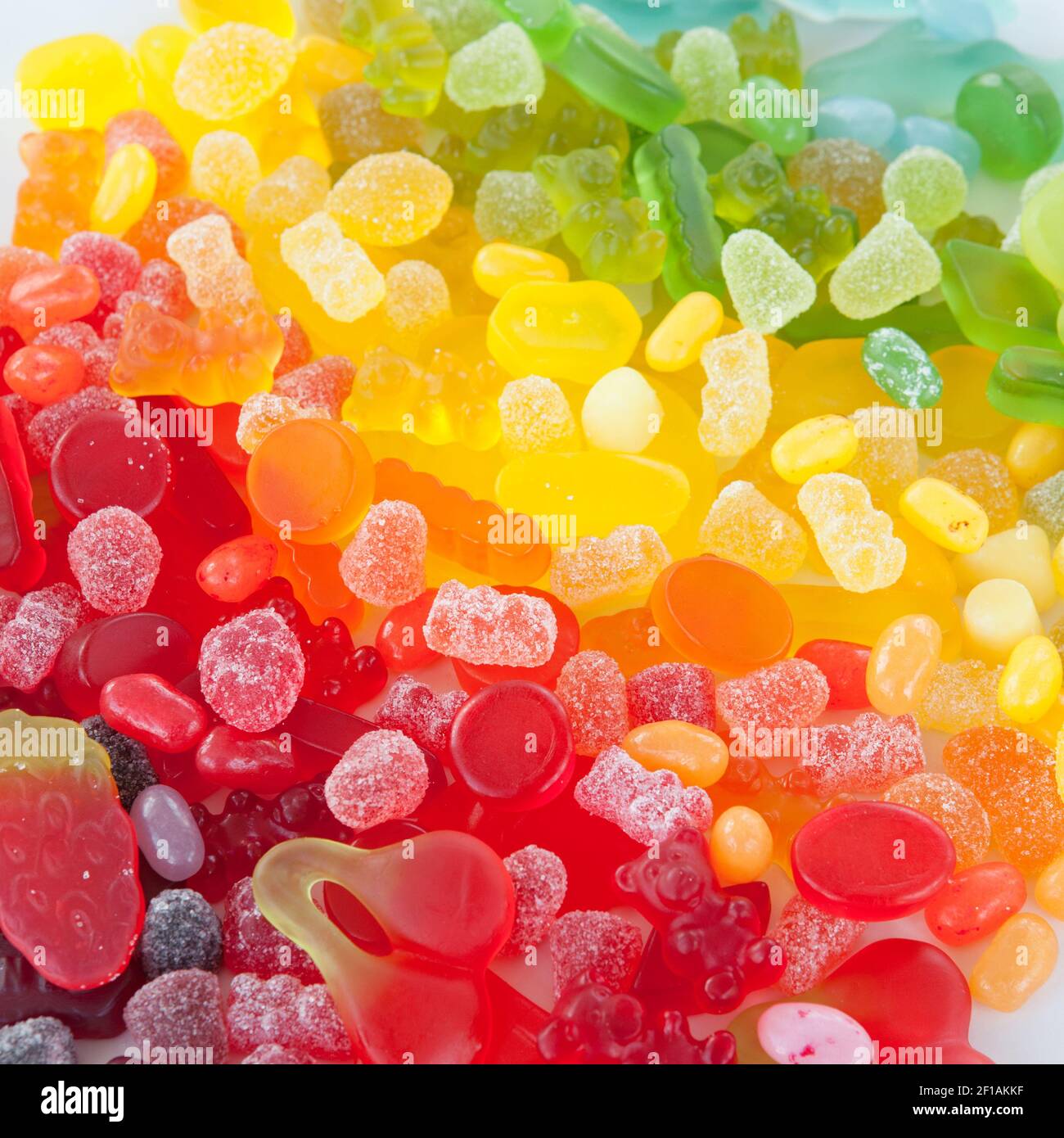 Fruit gums sweets hi-res stock photography and images - Alamy