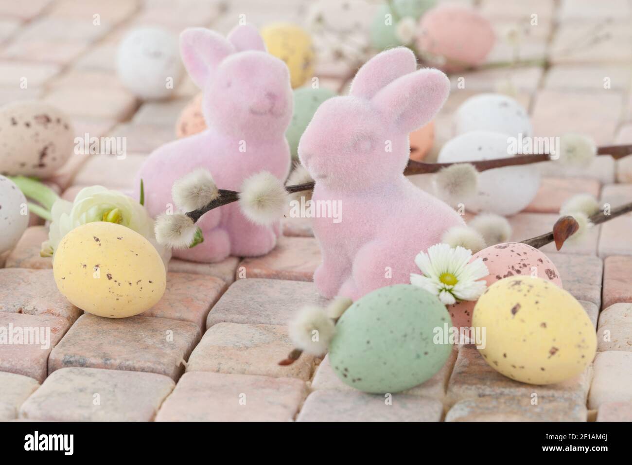 Pink bunnies hi-res stock photography and images - Alamy