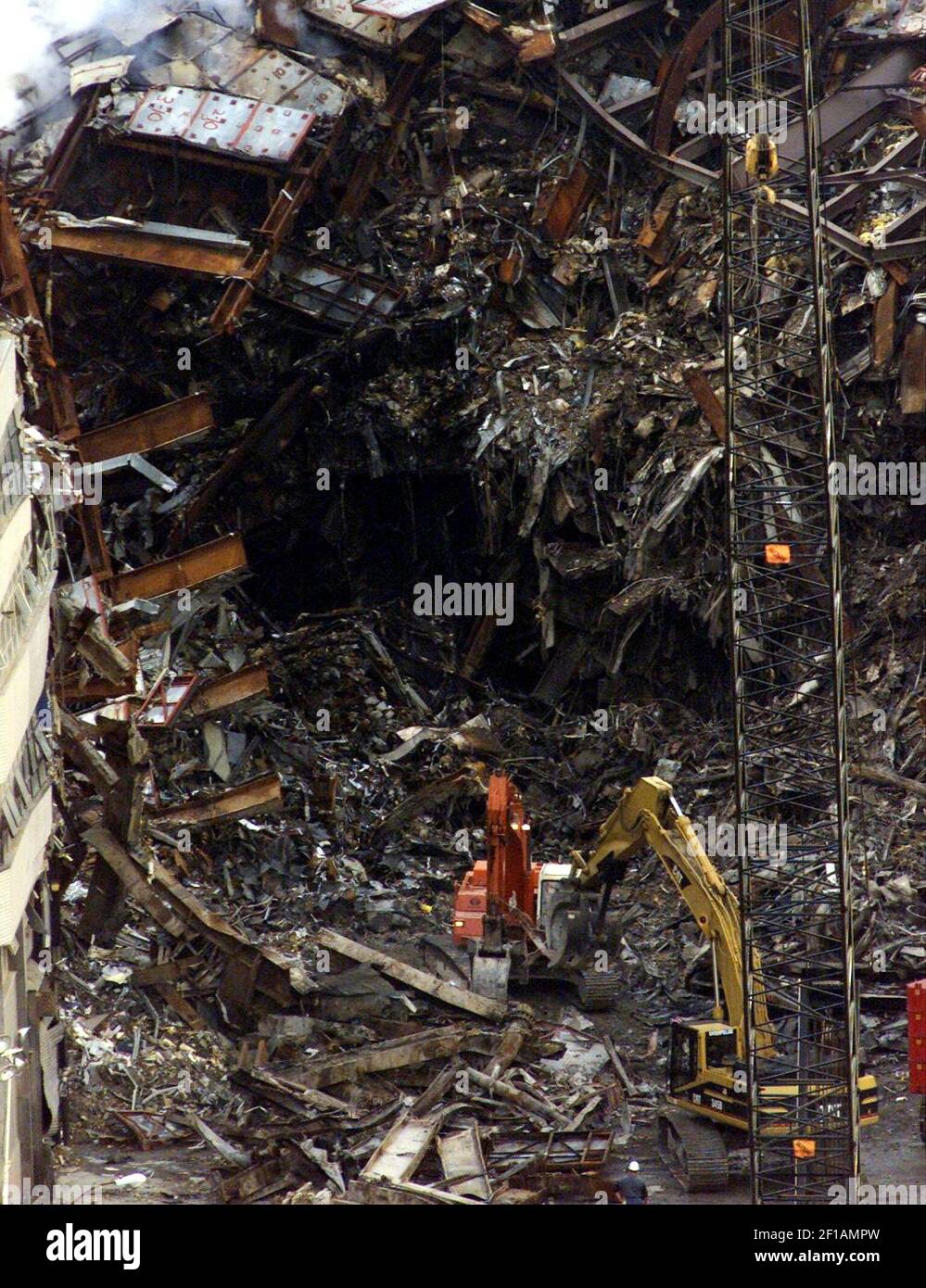 KRT US NEWS STORY SLUGGED: ATTACKS-WTC KRT PHOTOGRAPH BY TOM PENNINGTON ...