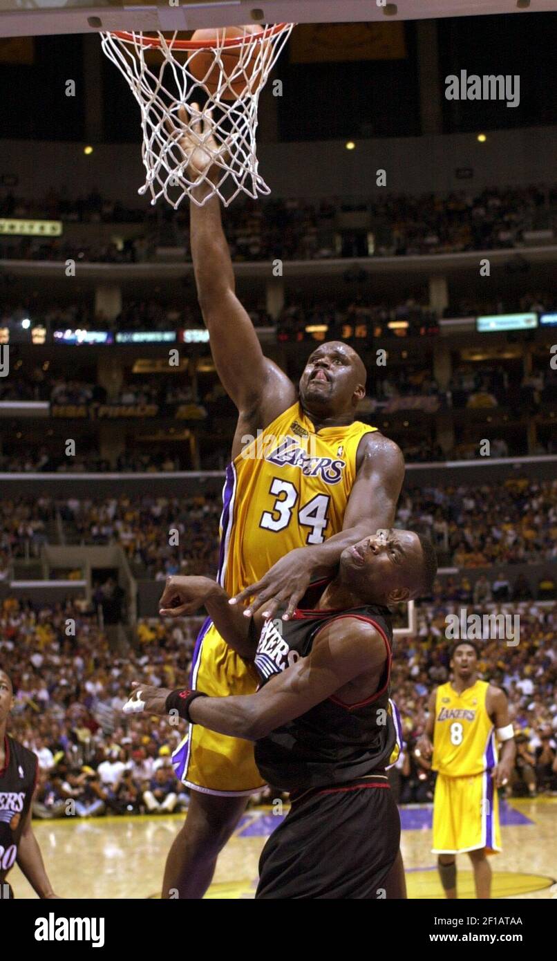 KRT SPORTS STORY SLUGGED: SIXERS-LAKERS KRT PHOTOGRAPH BY RON CORTES ...