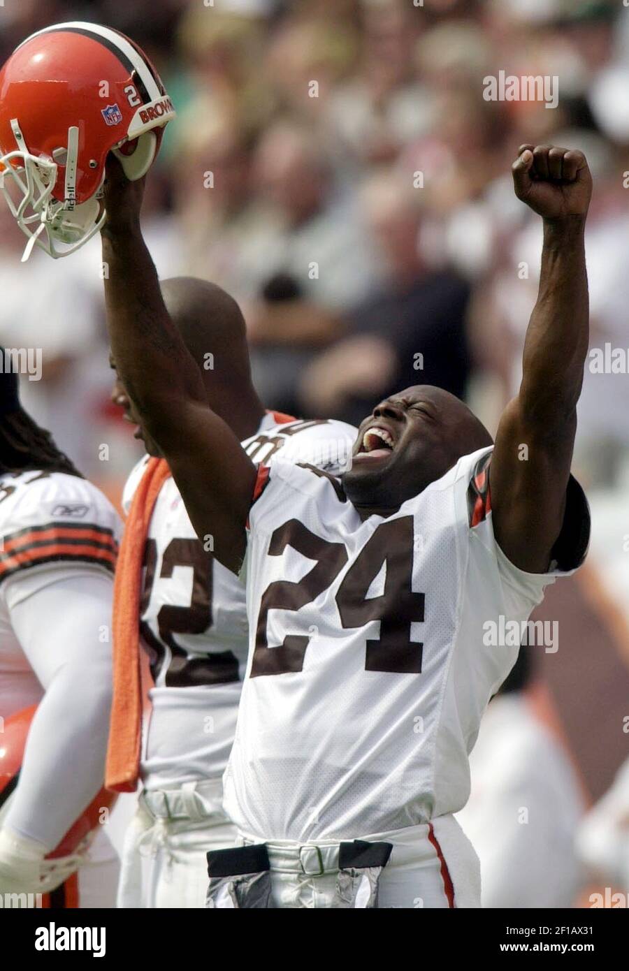 KRT SPORTS STORY SLUGGED: LIONS-BROWNS KRT PHOTO BY PHIL MASTURZO/AKRON ...