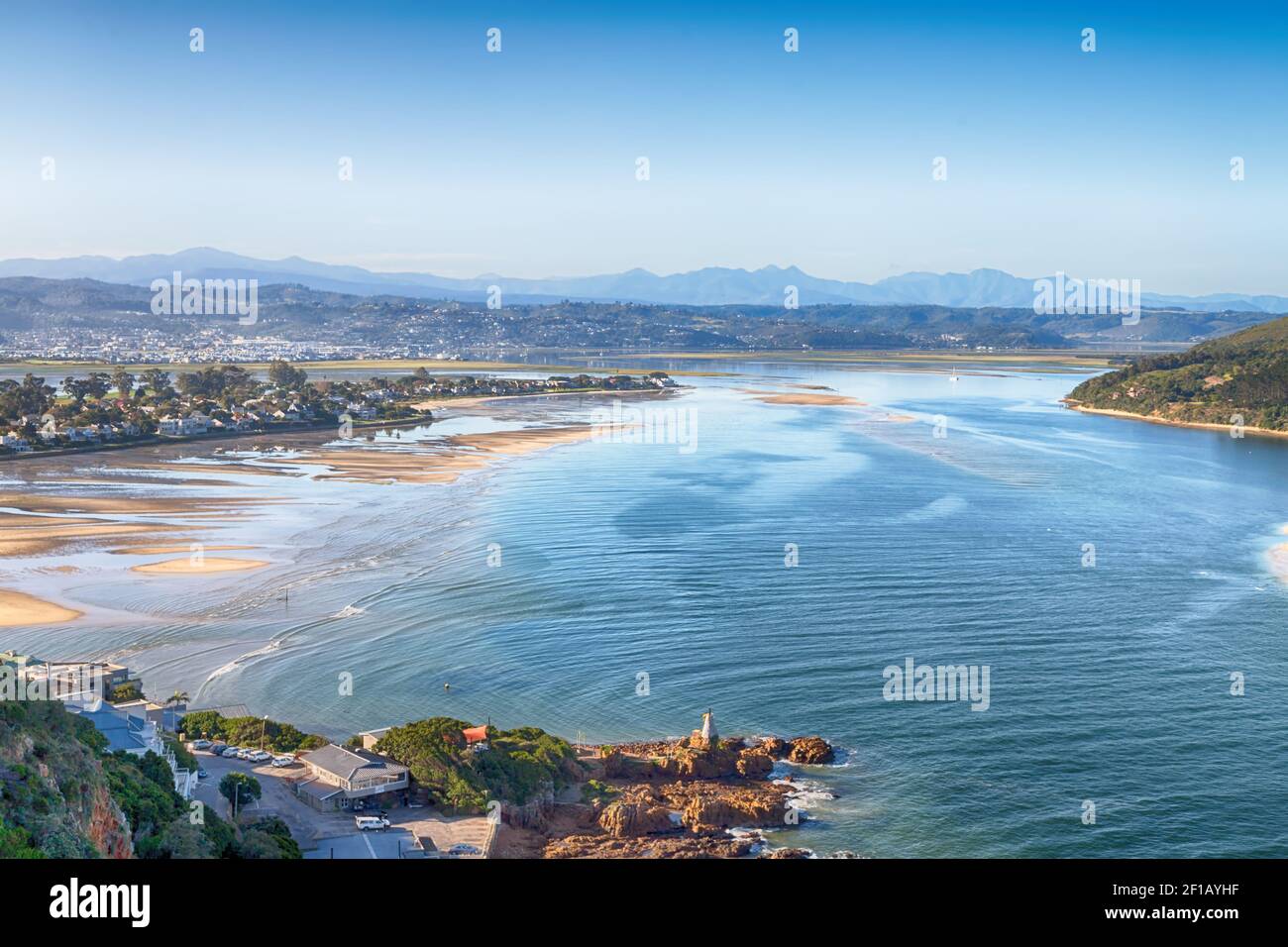 In south africa sky ocean reserve Stock Photo - Alamy
