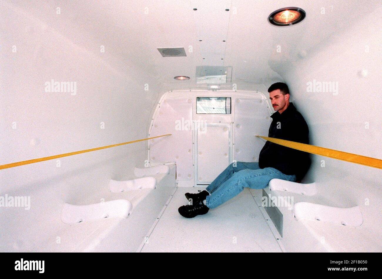 KRT US NEWS STORY SLUGGED: POLICEWAGON KRT PHOTOGRAPH BY MICHAEL S ...