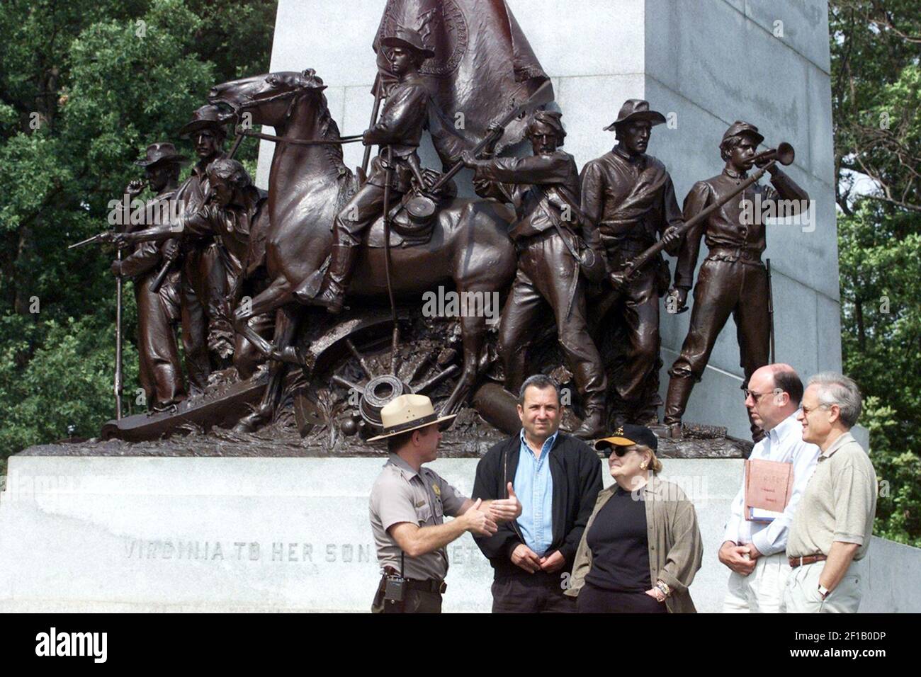 Gettysburg park ranger hi-res stock photography and images - Alamy