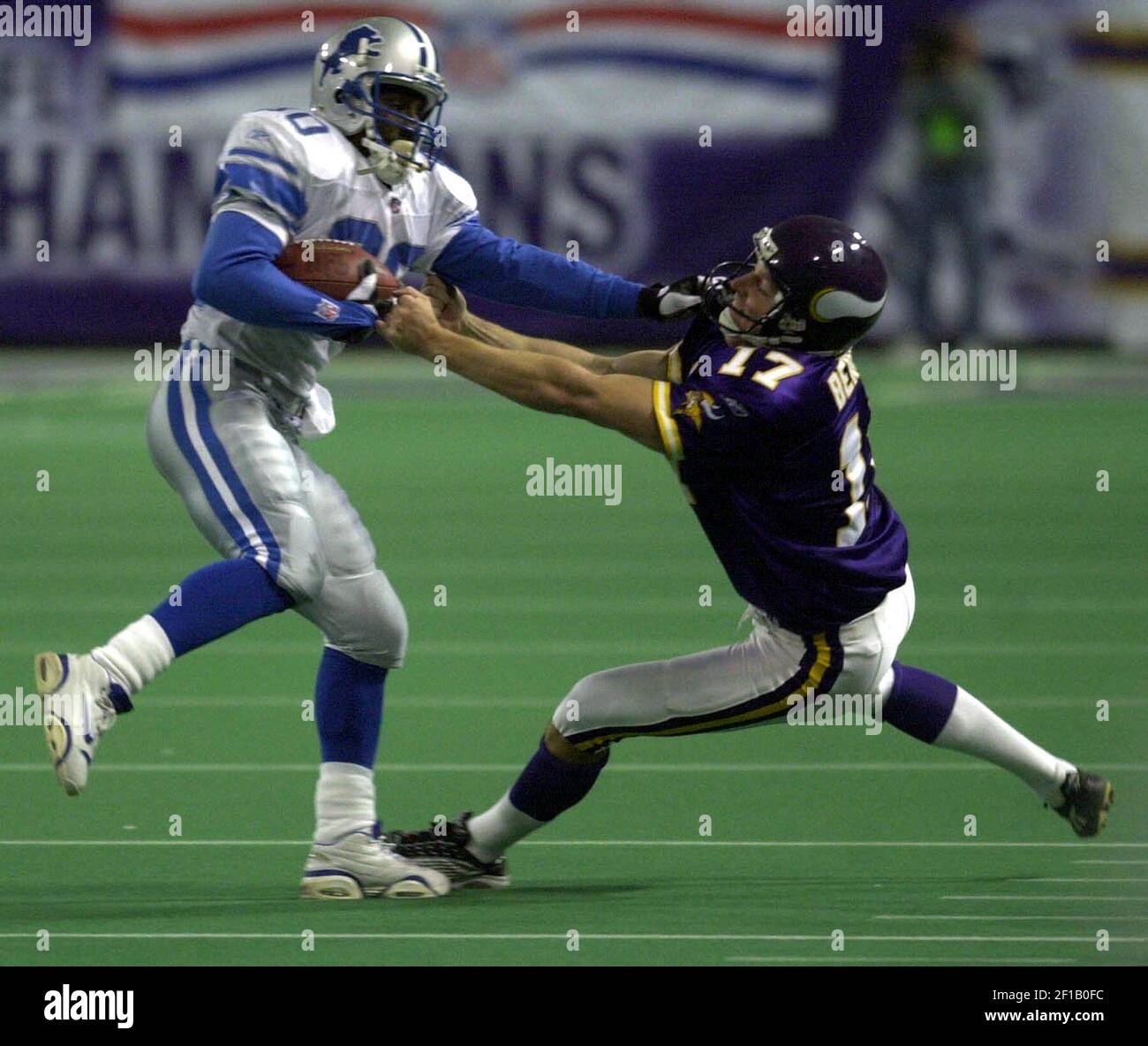 KRT SPORTS STORY SLUGGED: LIONS-VIKINS KRT PHOTO BY JIM GEHRZ/ST. PAUL ...