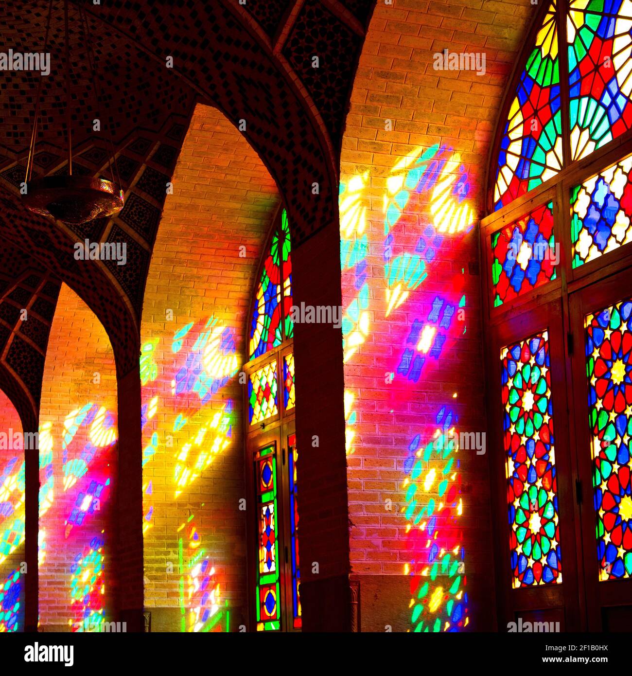 In iran colors from the windows Stock Photo - Alamy