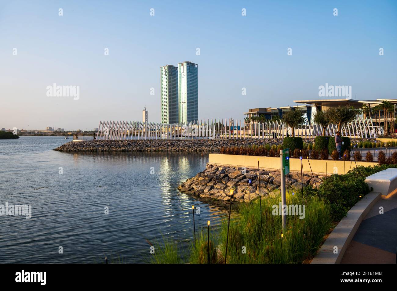 Ras al Khaimah, United Arab Emirates - January 24, 2021: Ras al Khaimah ...