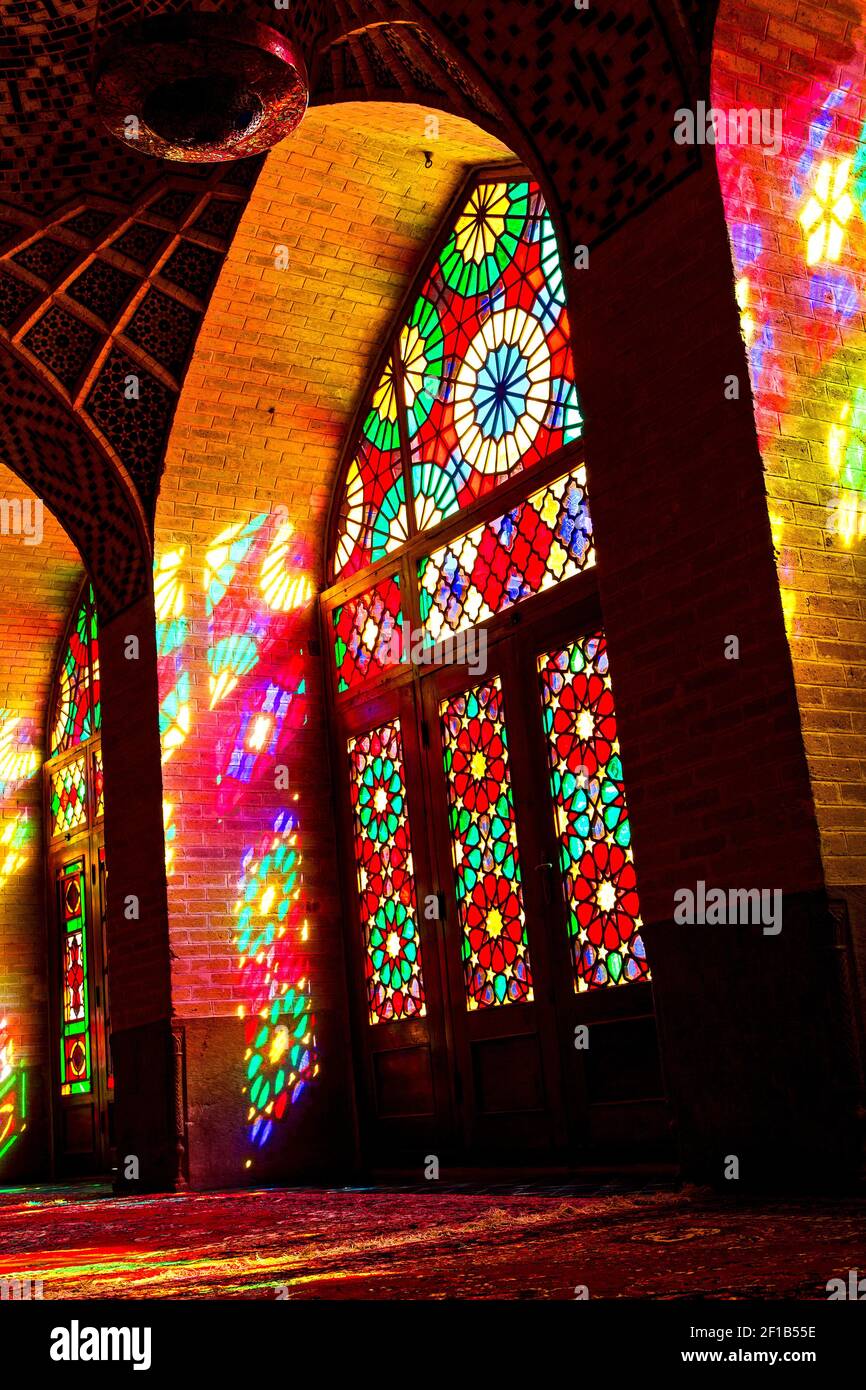 In iran colors from the windows Stock Photo - Alamy
