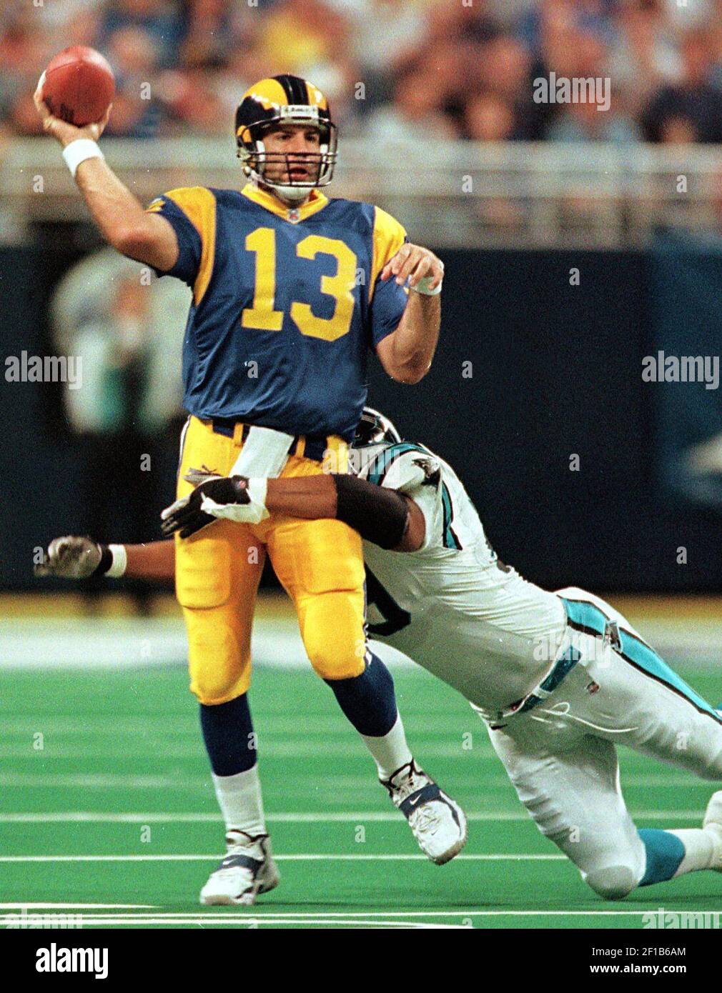 KRT SPORTS STORY SLUGGED: PANTHERS-RAMS KRT PHOTOGRAPH BY JEFF SINER ...