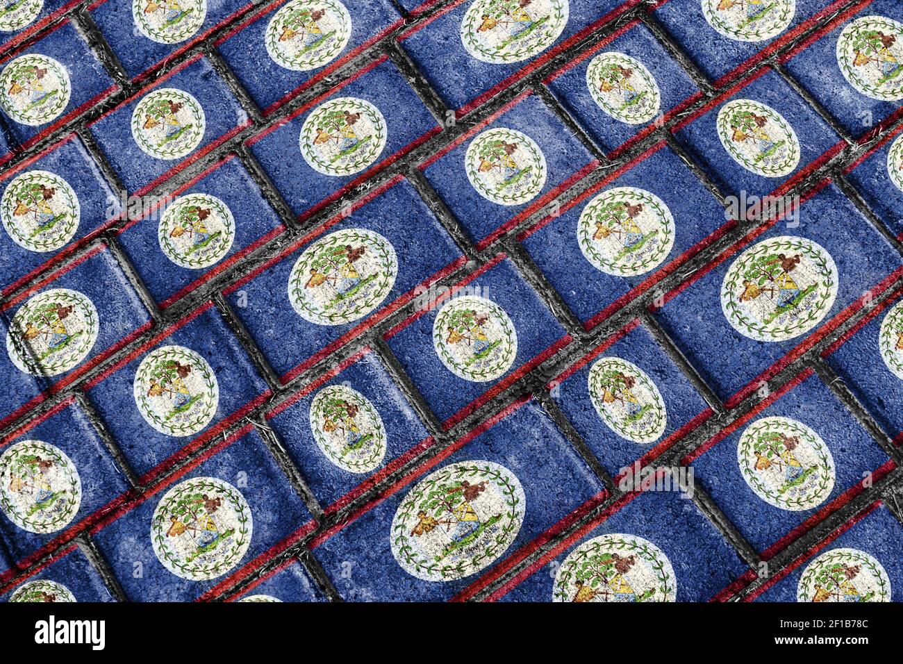 Belize pattern hi-res stock photography and images - Alamy