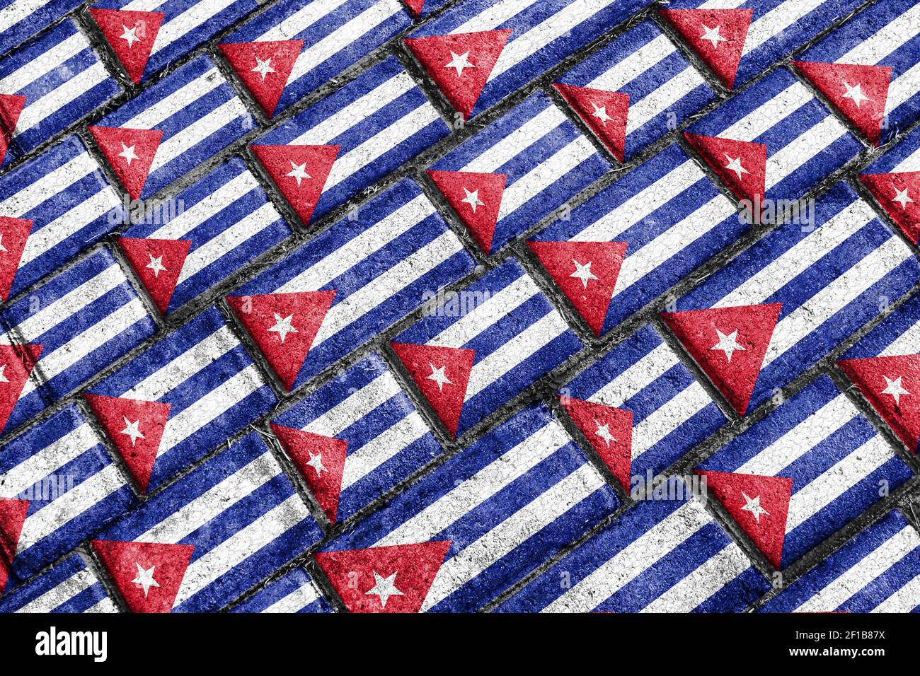 Cuban pattern hi-res stock photography and images - Alamy