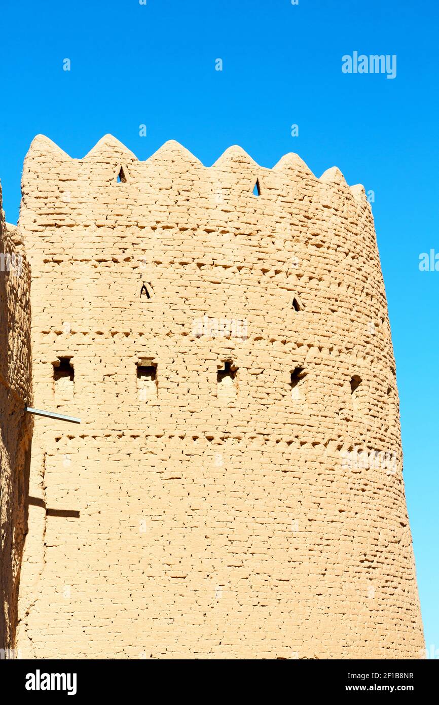 In iran the old castle Stock Photo - Alamy