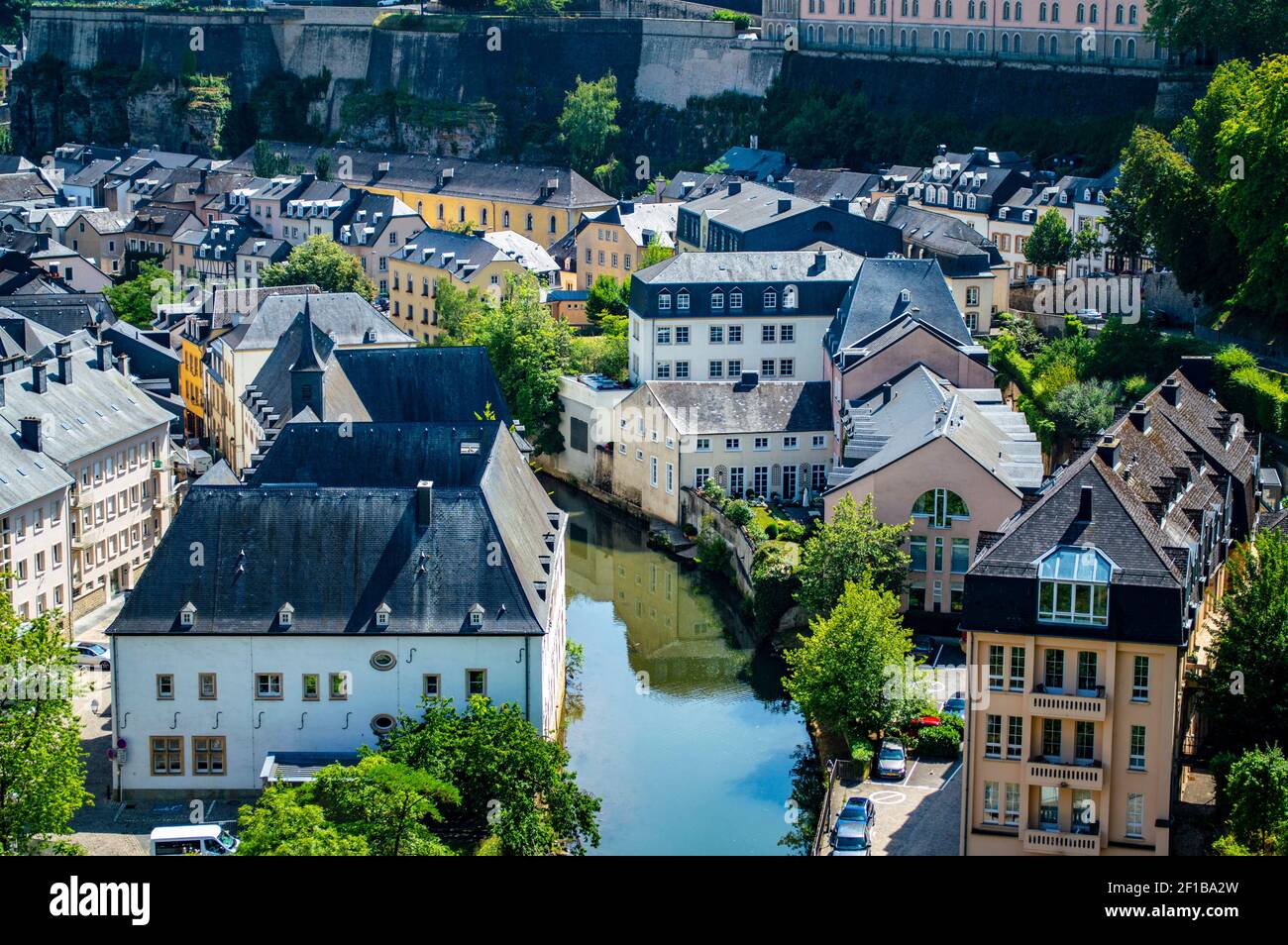Luxembourg City Aerial High Resolution Stock Photography and Images - Alamy