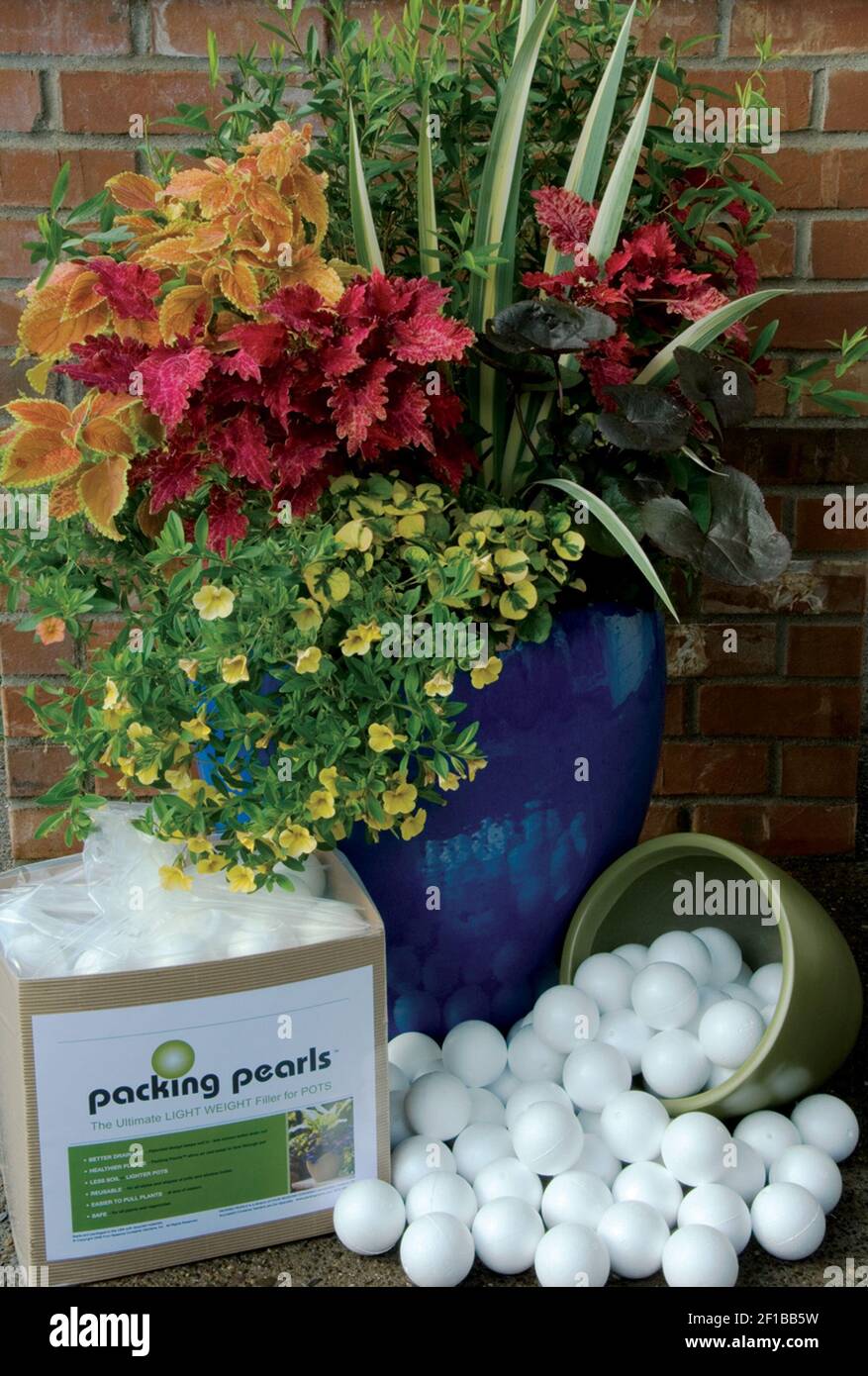 Packing Pearls are polystyrene balls that can be placed in the bottom ...