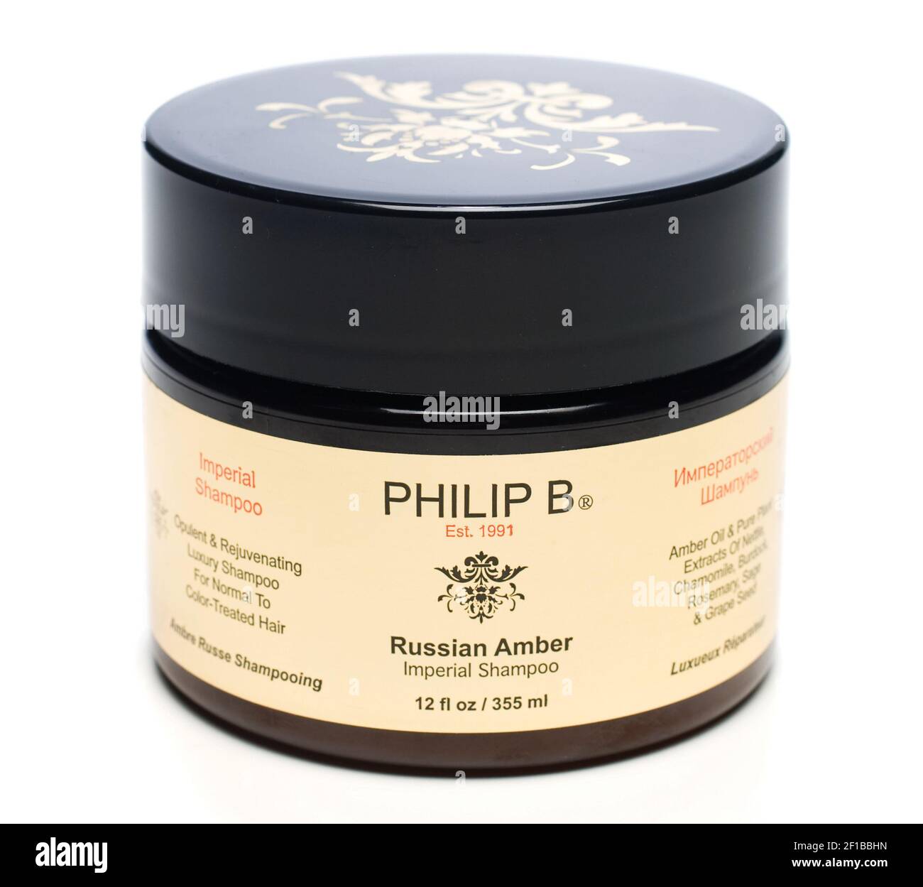 Russian Amber Imperial Shampoo from Phillip B Botanicals is a honeylike ...