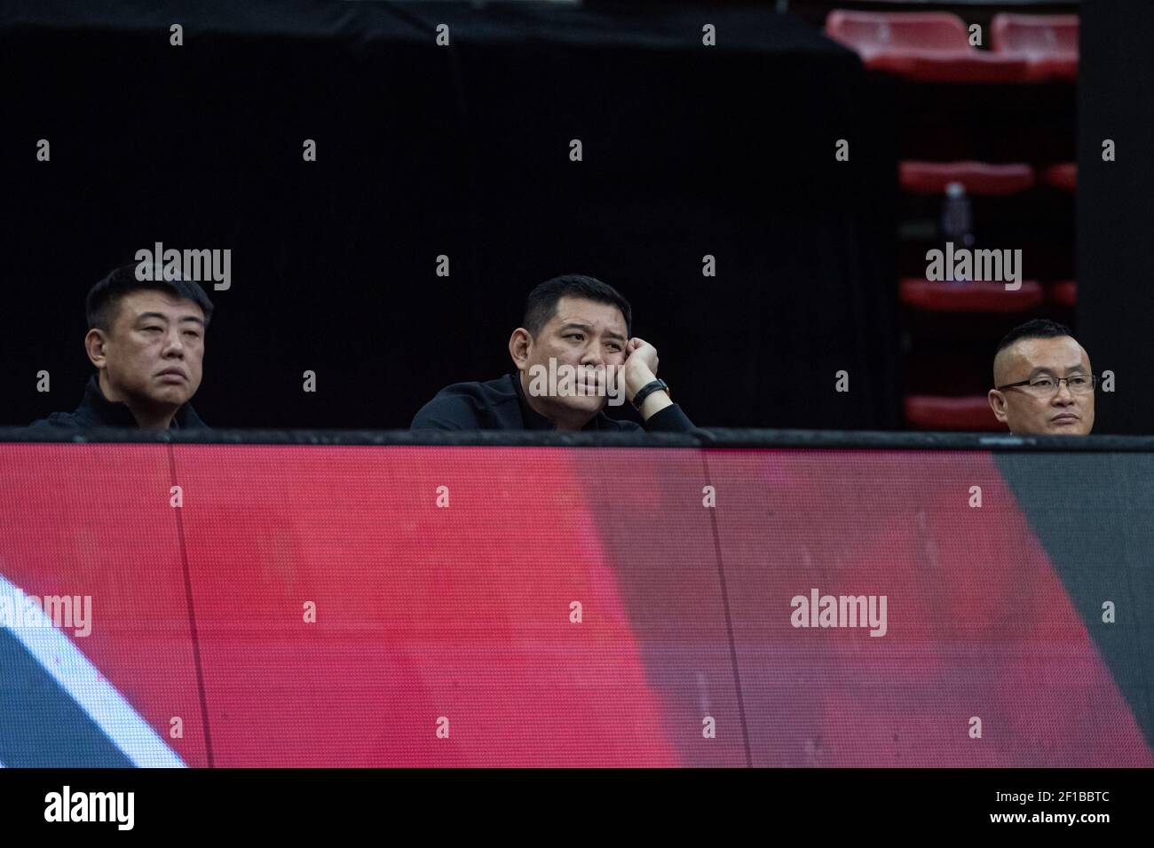 Zhuji, China's Zhejiang Province. 8th Mar, 2021. Shandong Heroes' head ...