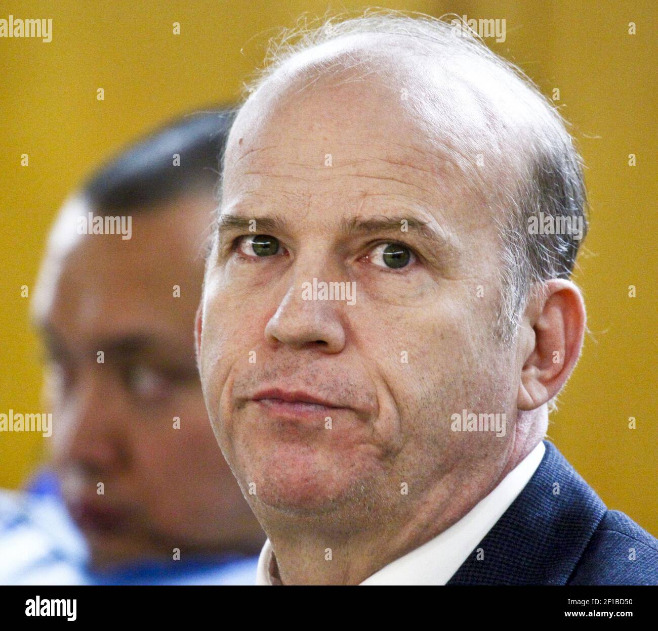 Scott Roeder listens as defense attorney Mark Rudy speaks during his ...