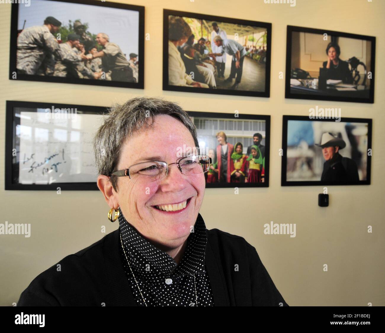 Jodie A Steck, an Archives Specialist at the George W. Bush ...
