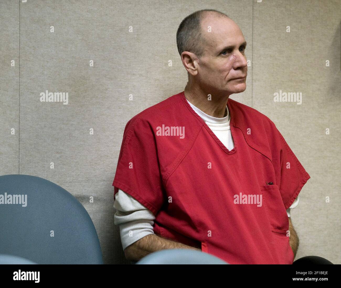 Phillip Garrido sits in his chair in El Dorado Superior Court in ...