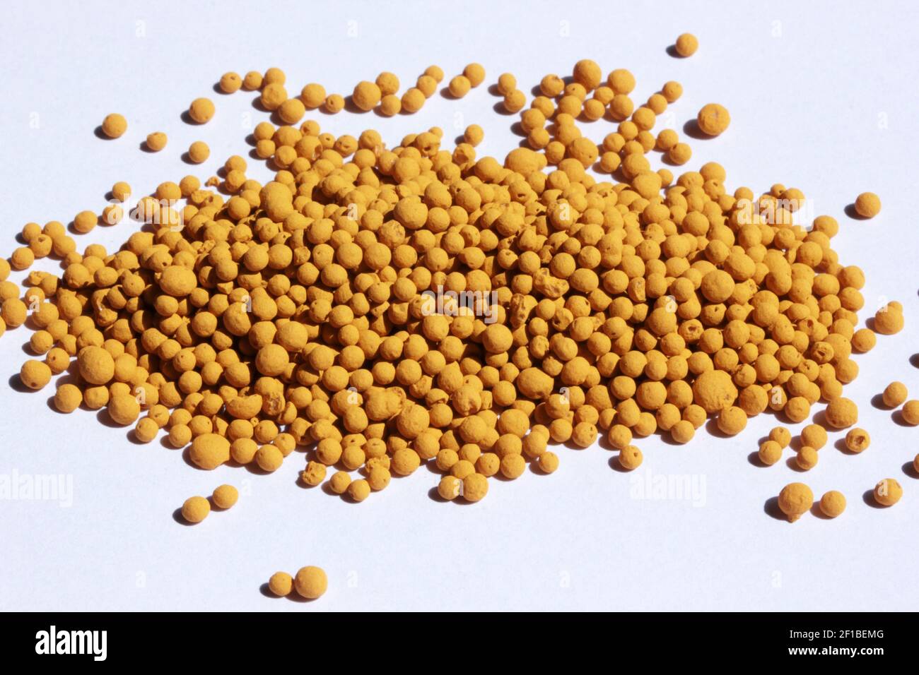 powder food colors on a white background Stock Photo - Alamy