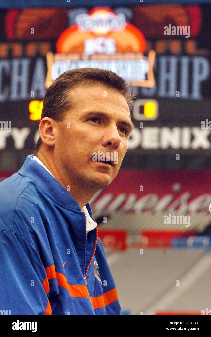 Florida head coach Urban Meyer attends the BCS Championship Bowl Game ...