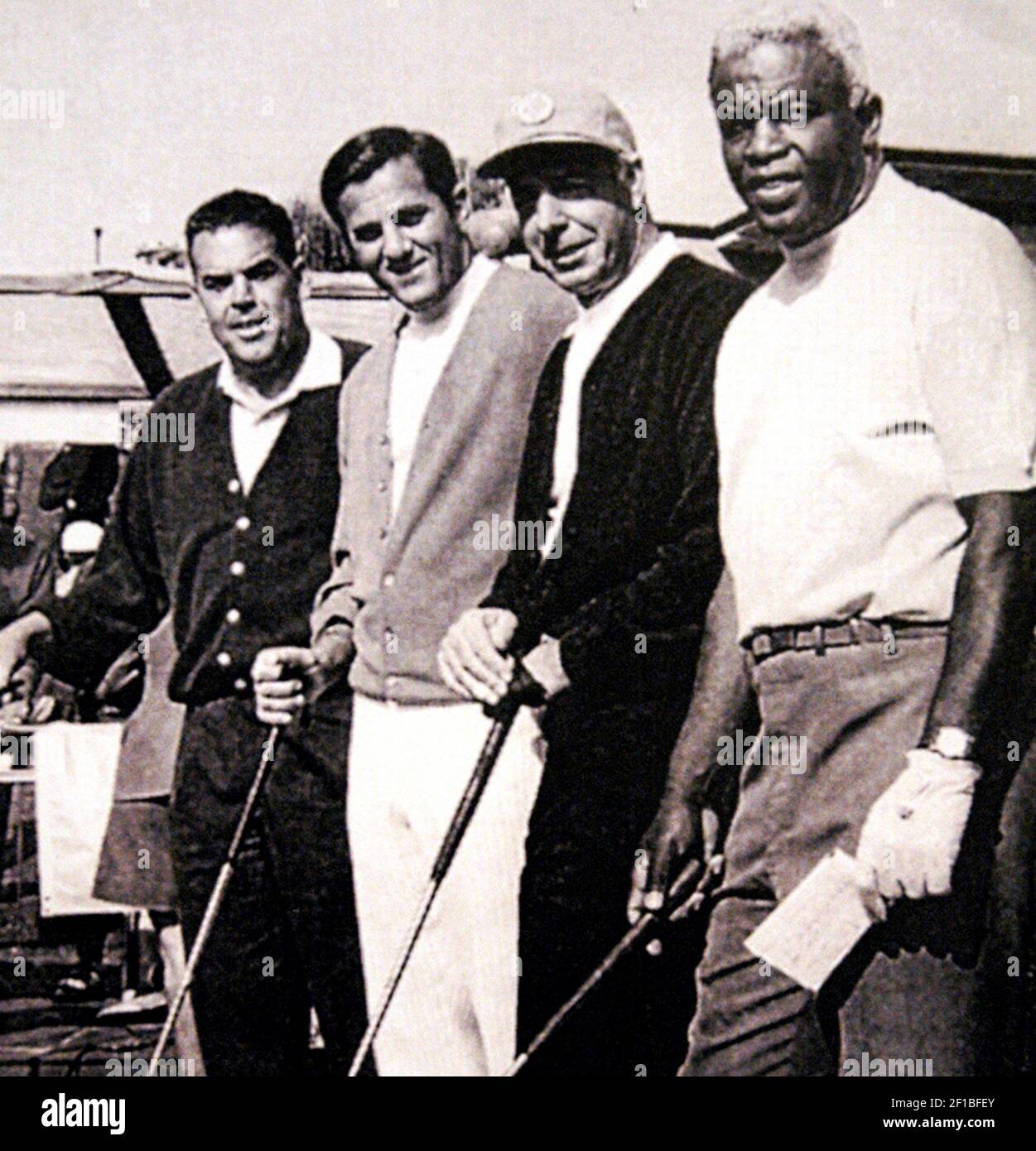 In this undated file photo, Otto Graham (left to right), Don Meredith ...