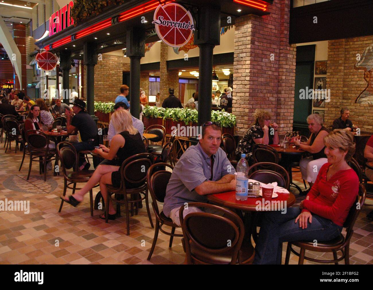 The enclosed Promenade, a main street that appears on several Royal ...