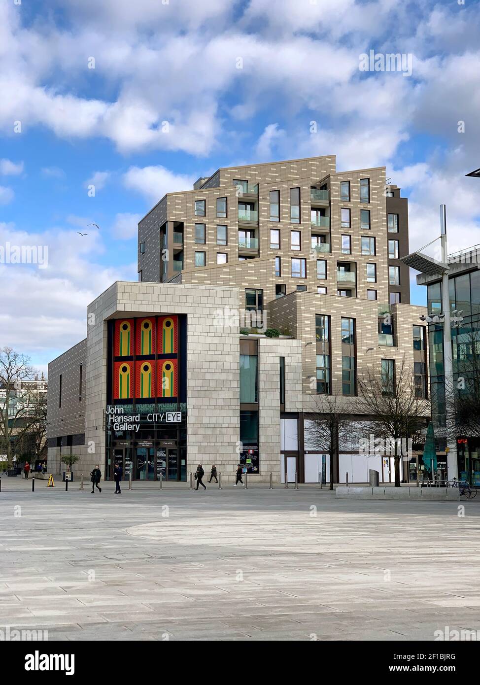 Southampton, UK - 5th March 2021: The John Hansard Gallery. A visual ...