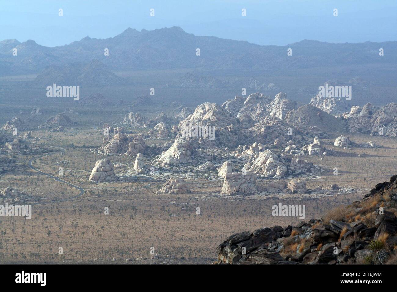 Joshua Tree National Park is an eerie landscape that contains two ...