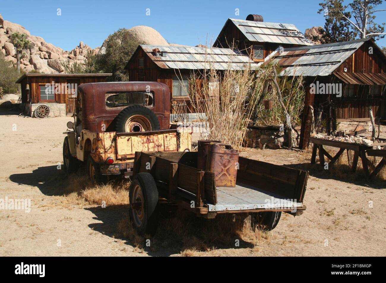 The National Park Service maintains the William Keys Ranch as it was ...
