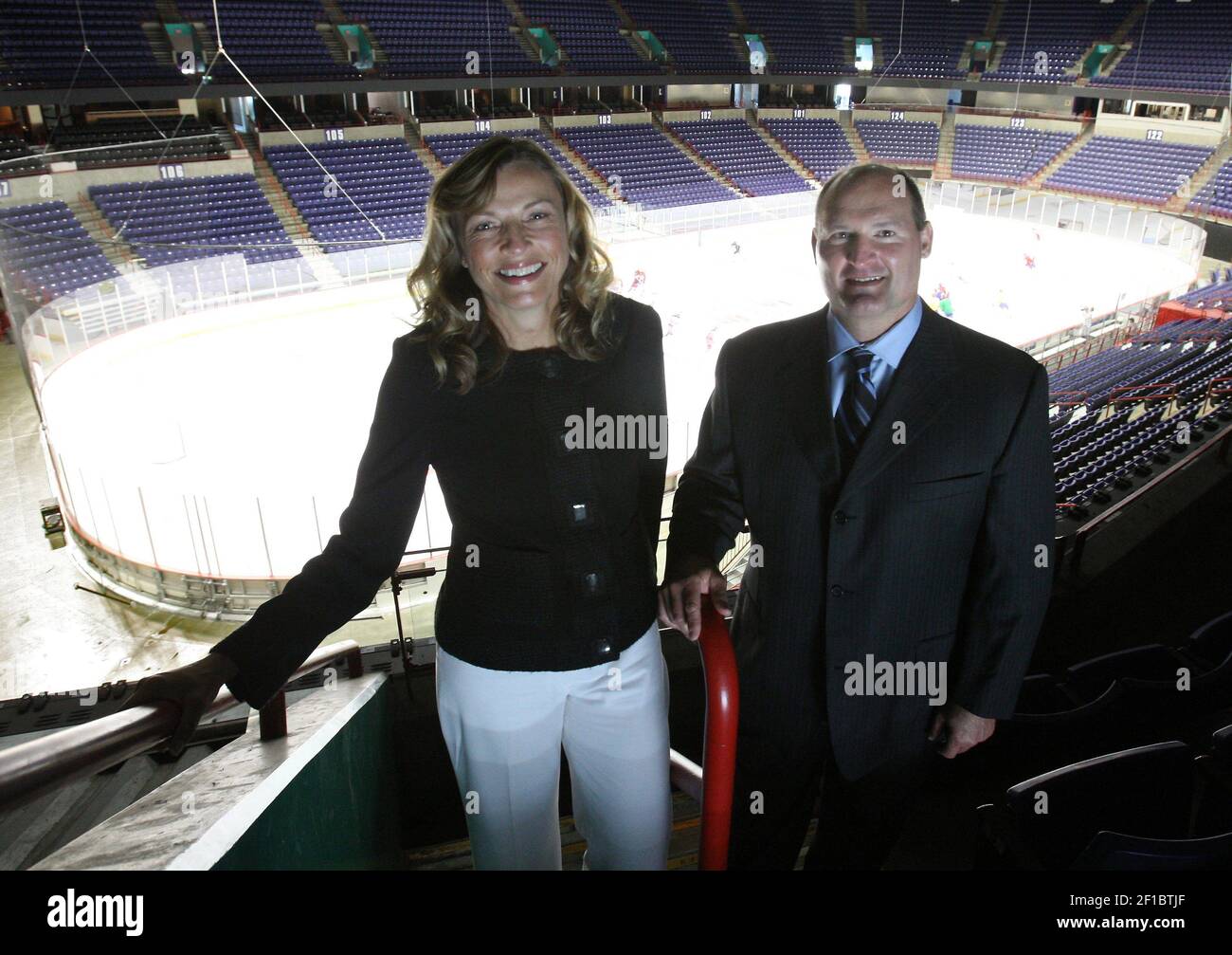Sports promoters Barb Beddor and Toby Steward helped bring the U.S ...