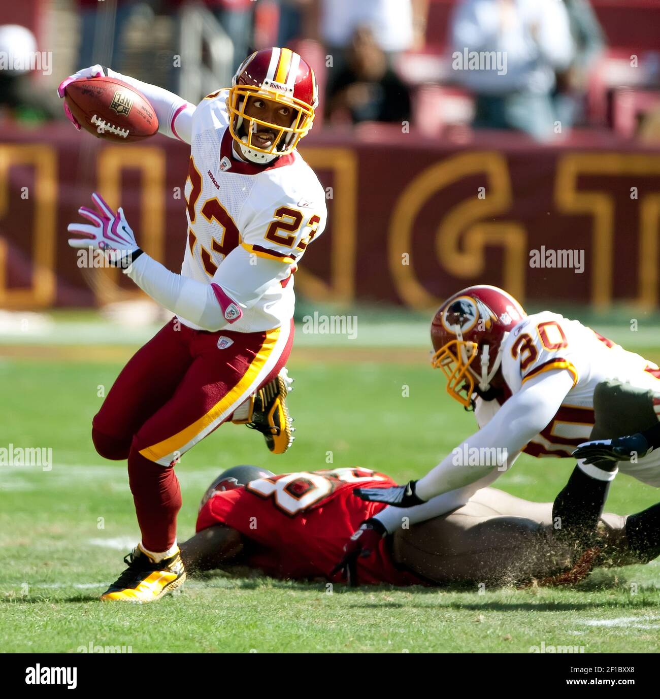 Deangelo Hall Interception