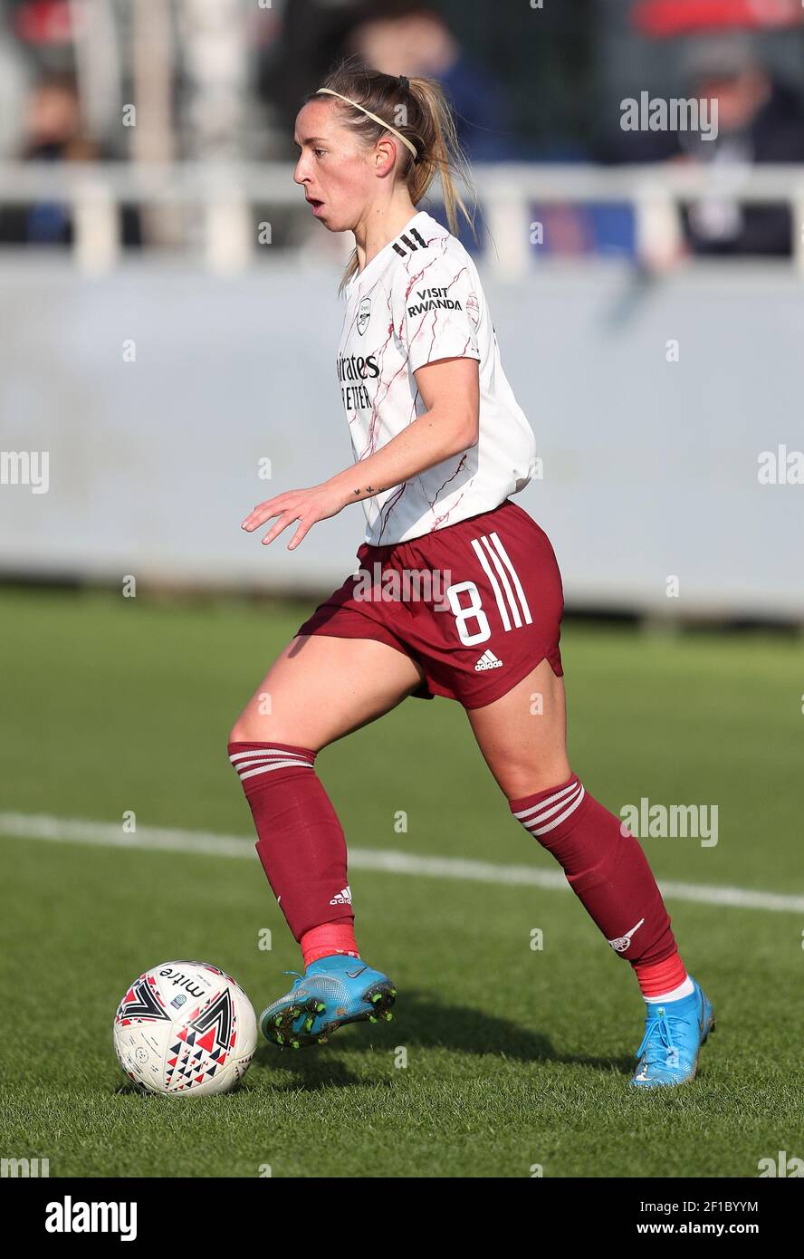 Arsenal's Jordan Nobbs during the FA Women's Super League match at the ...
